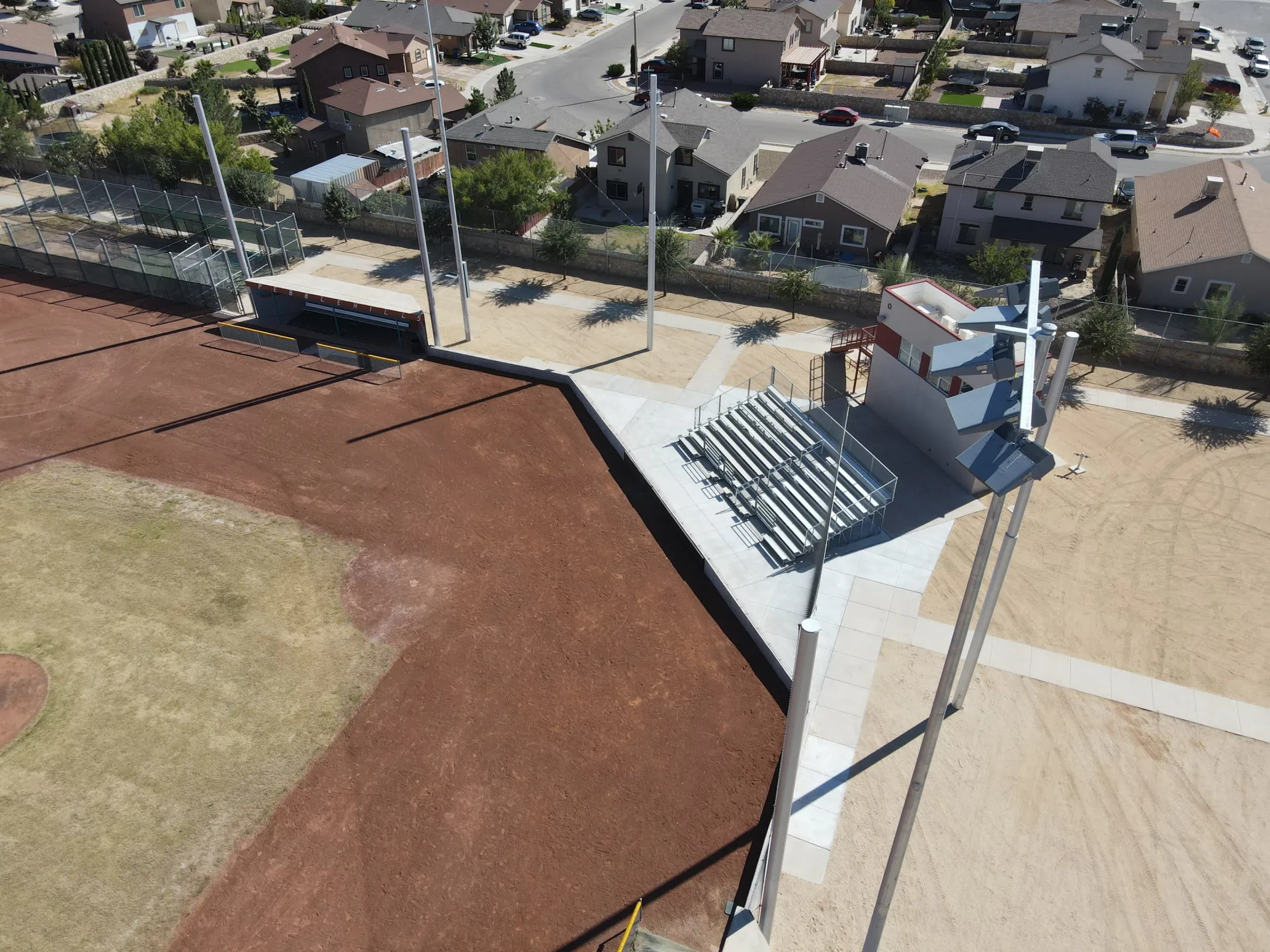 Pebble Hills High School Baseball Field Renovations in El Paso